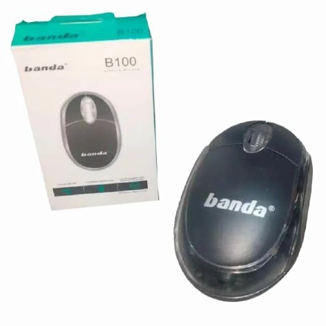 B100A - Mouse Banda B100 Mouse Kabel USB Mouse Banda new | Lazada Indonesia