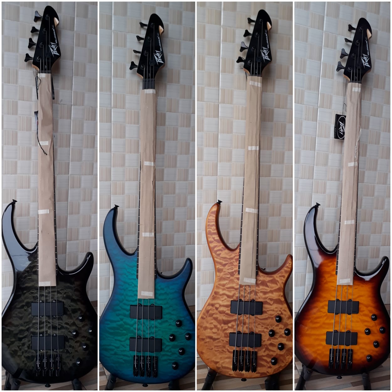 GITAR BASS LISTRIK/ELEKTRIK PEAVEY MILLENIUM 4 STRING AKTIF ORIGINAL ...