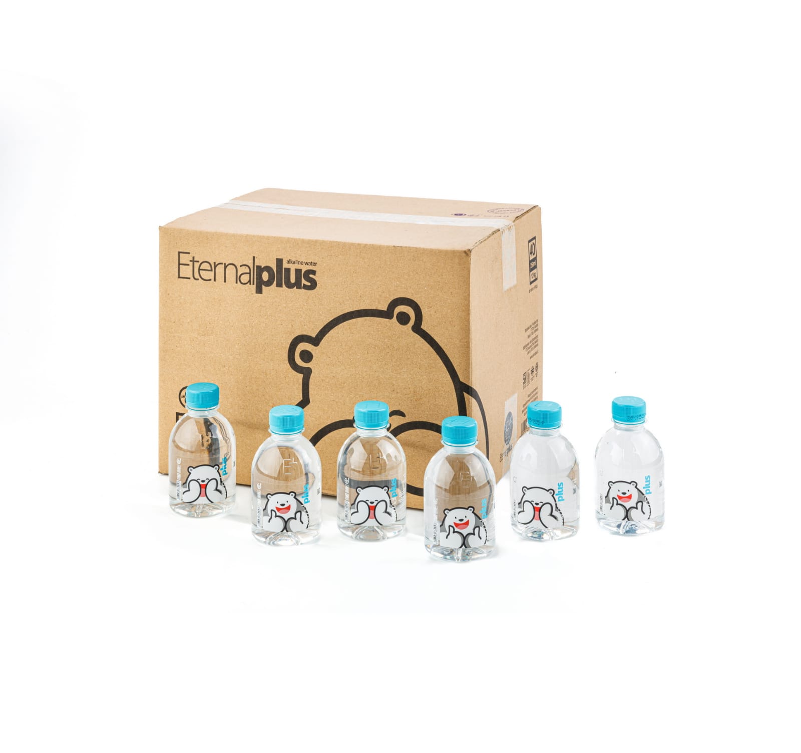 Eternal Plus Alkaline Water pH8+ / Air Mineral pH Tinggi 250ml isi 40 ...