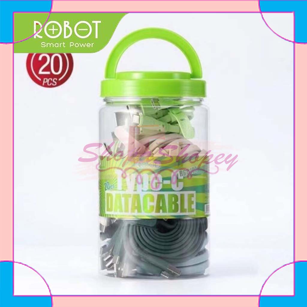 ROBOT Kabel Data RGC100/RGM100/RGL100 Android Iphone Lightning Type C ...
