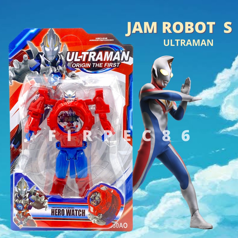 JAM TANGAN ANAK LAKI LAKI KARAKTER SUPER HERO ROBOT GROSIR MURAH ...