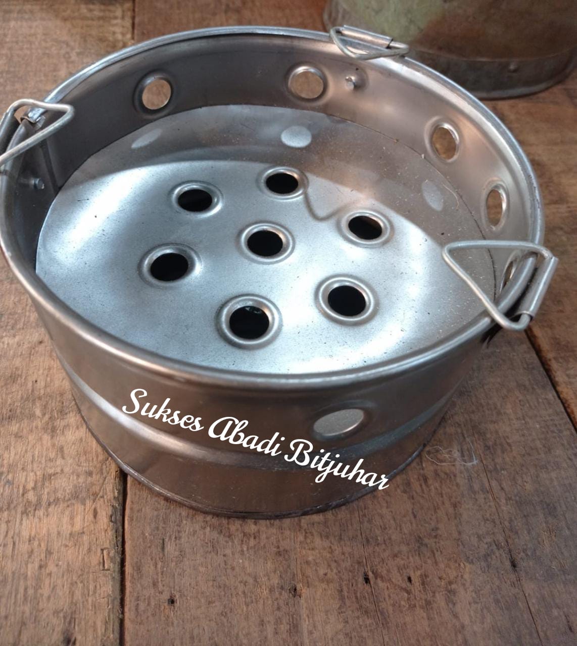 anglo / tungku bakar arang bahan plat baja putih | Lazada Indonesia