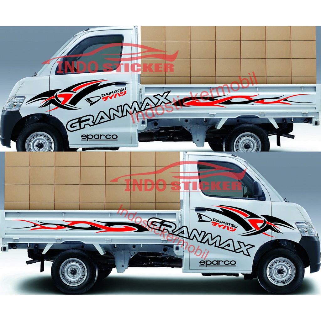 Stiker mobil pickup granmax stiker sticker mobil pick up daihatsu grand ...