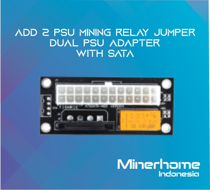 Add2PSU Mining Relay Jumper Dual PSU Adapter | Lazada Indonesia
