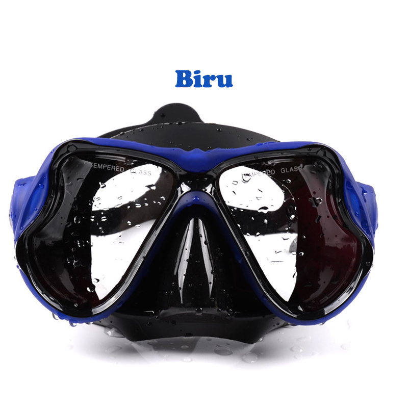 (COD) Kacamata Selam Laut + Selang Snorkel Scuba Diving Snorkeling ...