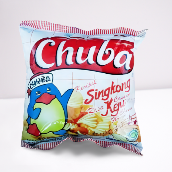 Chuba Kripik Singkong Rasa Balado, krikong dan Keju (1 Pack isi 20 pcs ...