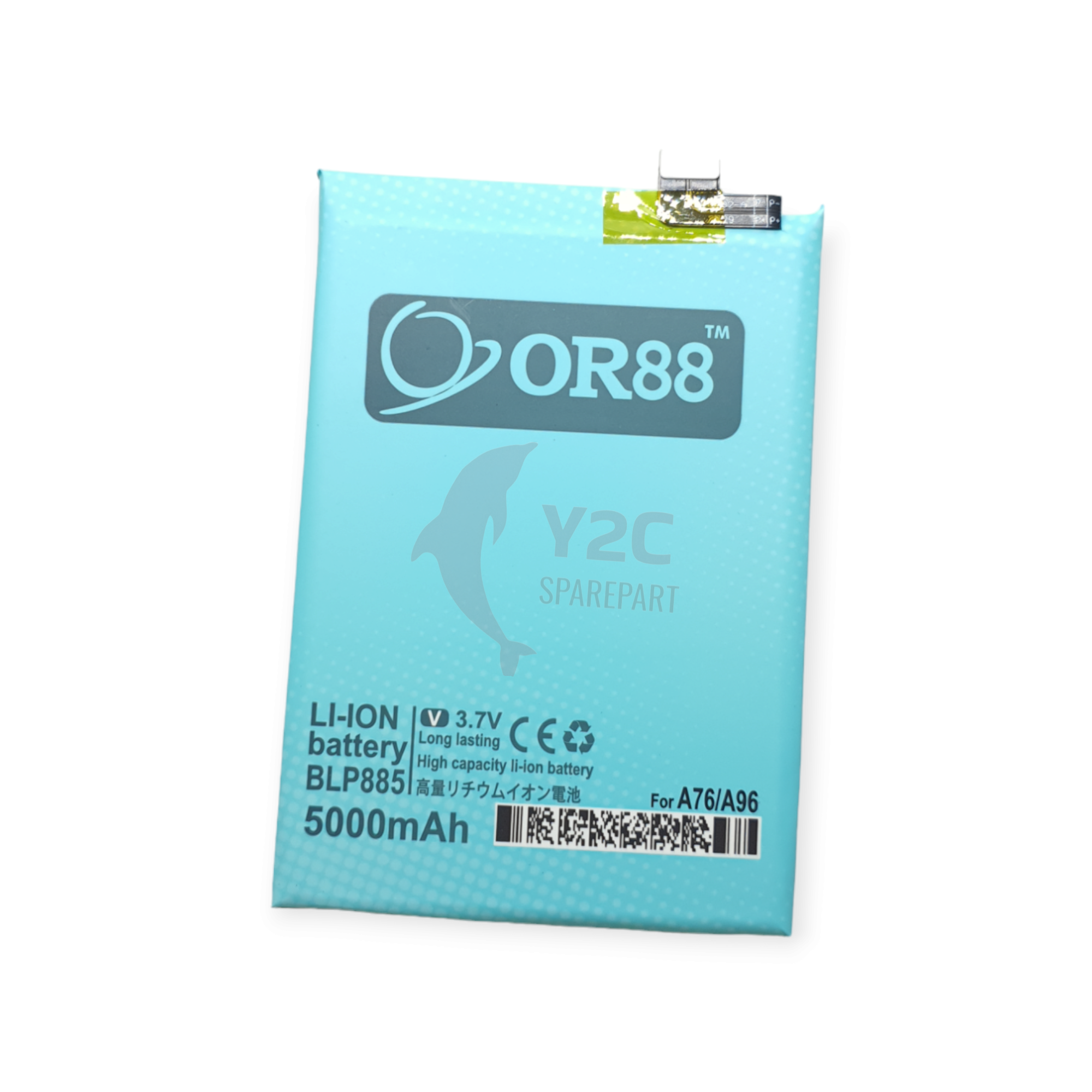 BATERAI OPPO A76 4G / A96 4G / BLP885 DOUBLE POWER ORIENS 88 / BATRE ...