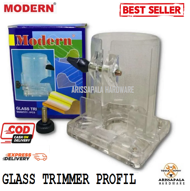 Glass Trimmer Base Dudukan Mesin Trimer Profil Router Gelasan Profil ...