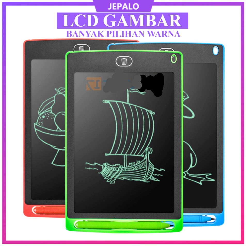 TABLET LCD GAMBAR MENGGAMBAR MENULIS LCD DRAWING WRITING TABLET 8.5 ...