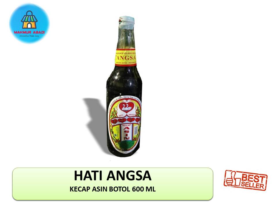 Kecap Asin Istimewa Hati Angsa 600 ml - Makmur Abadi | Lazada Indonesia