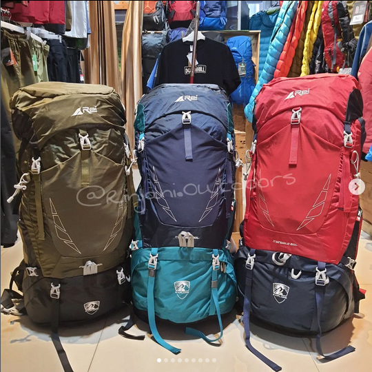 CARRIER MANDALA PREMIUM 60L AREI OUTDOORGEAR ORIGINAL TAS GUNUNG AREI ...