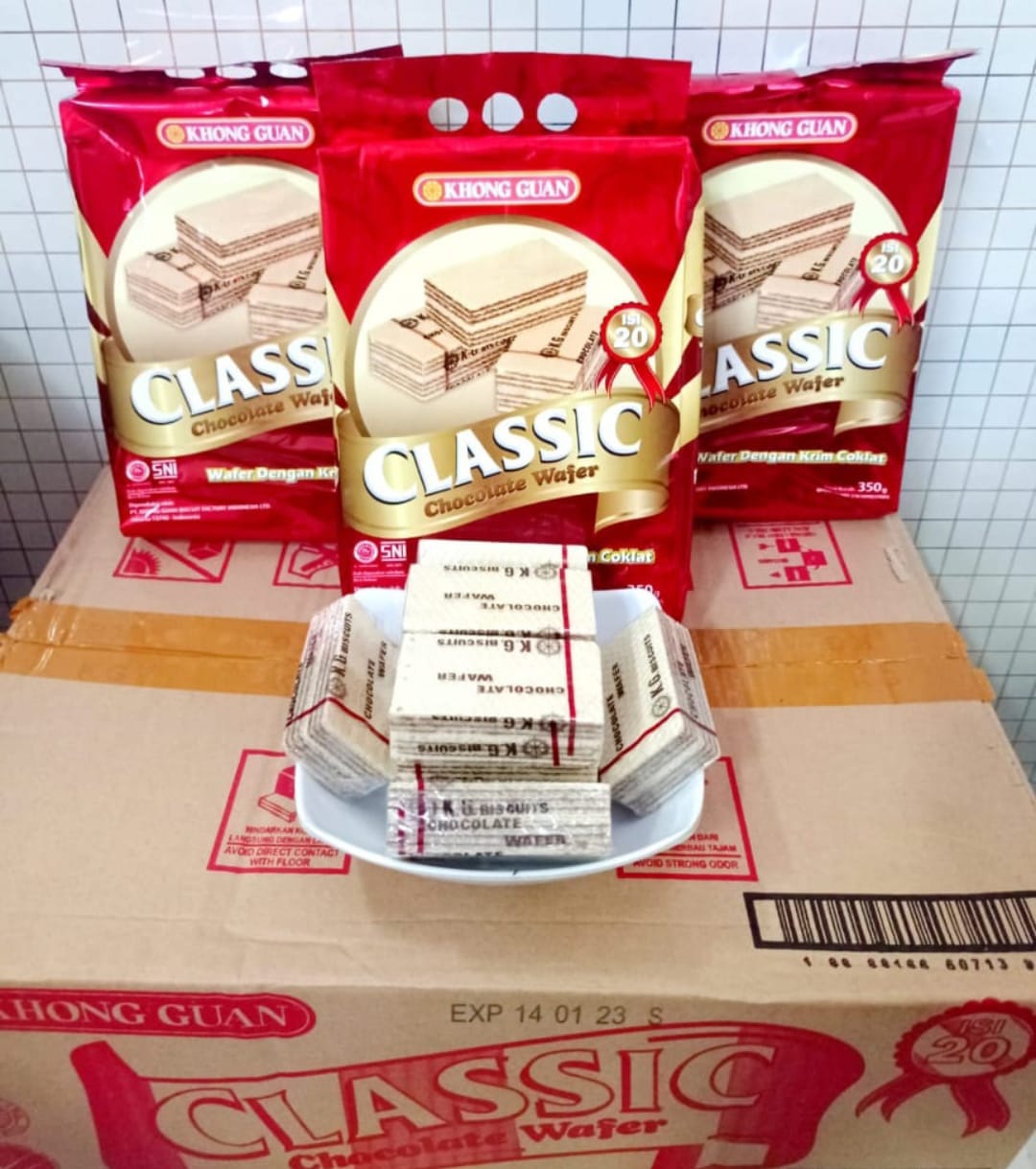 Wafer Khong Guan Classic/Wafer Khong Guan/Wafer Classic// Snack Gurih ...