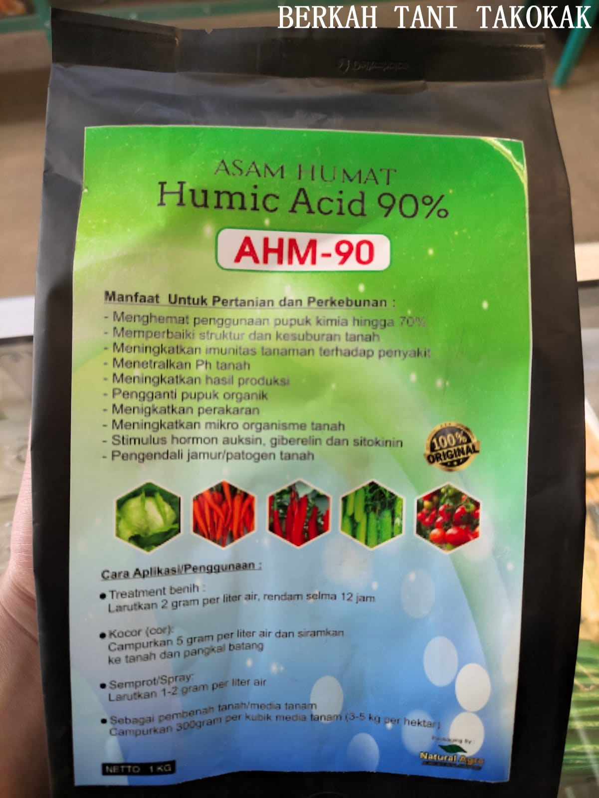 ASAM HUMAT Humic Acid 90% AHM-90 ukuran 1kg | Lazada Indonesia