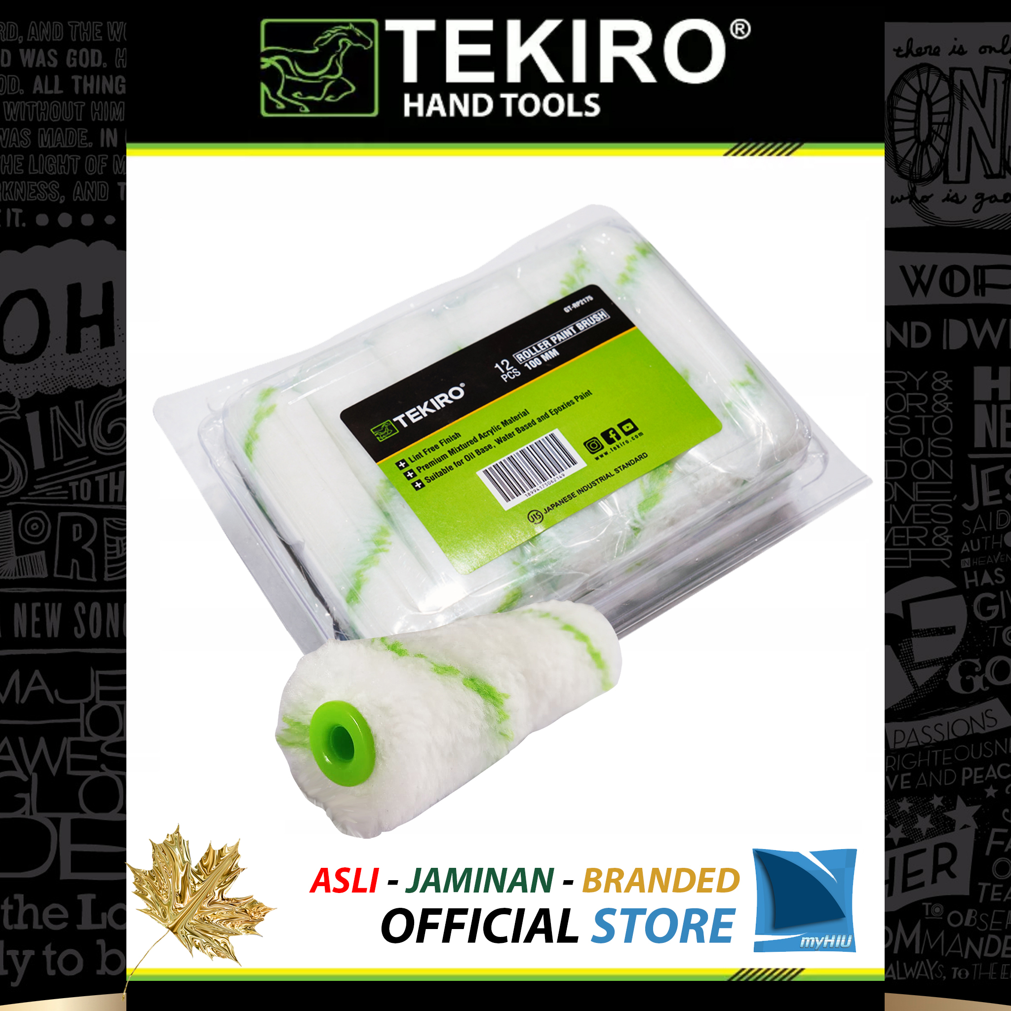 Refill Kuas Roller Kecil / Kapal / Paint Roller 10 cm - ROLLER PAINT ...