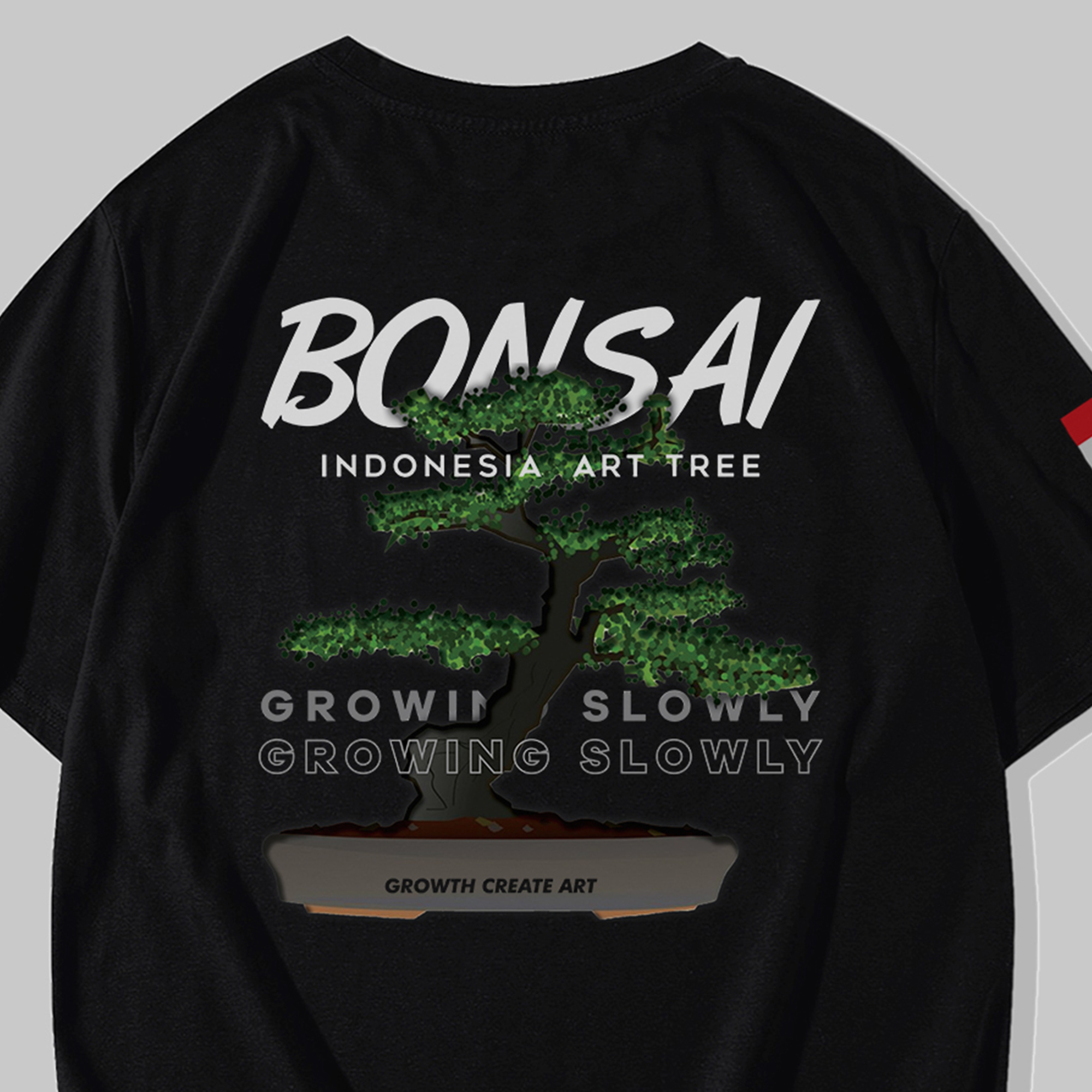 kaos Bonsai Indonesia Art Tree tshirt Bonsai Indonesia | Lazada Indonesia