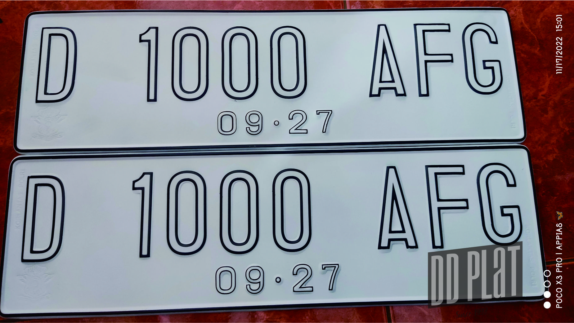 plat nomor mobil standar outline | Lazada Indonesia