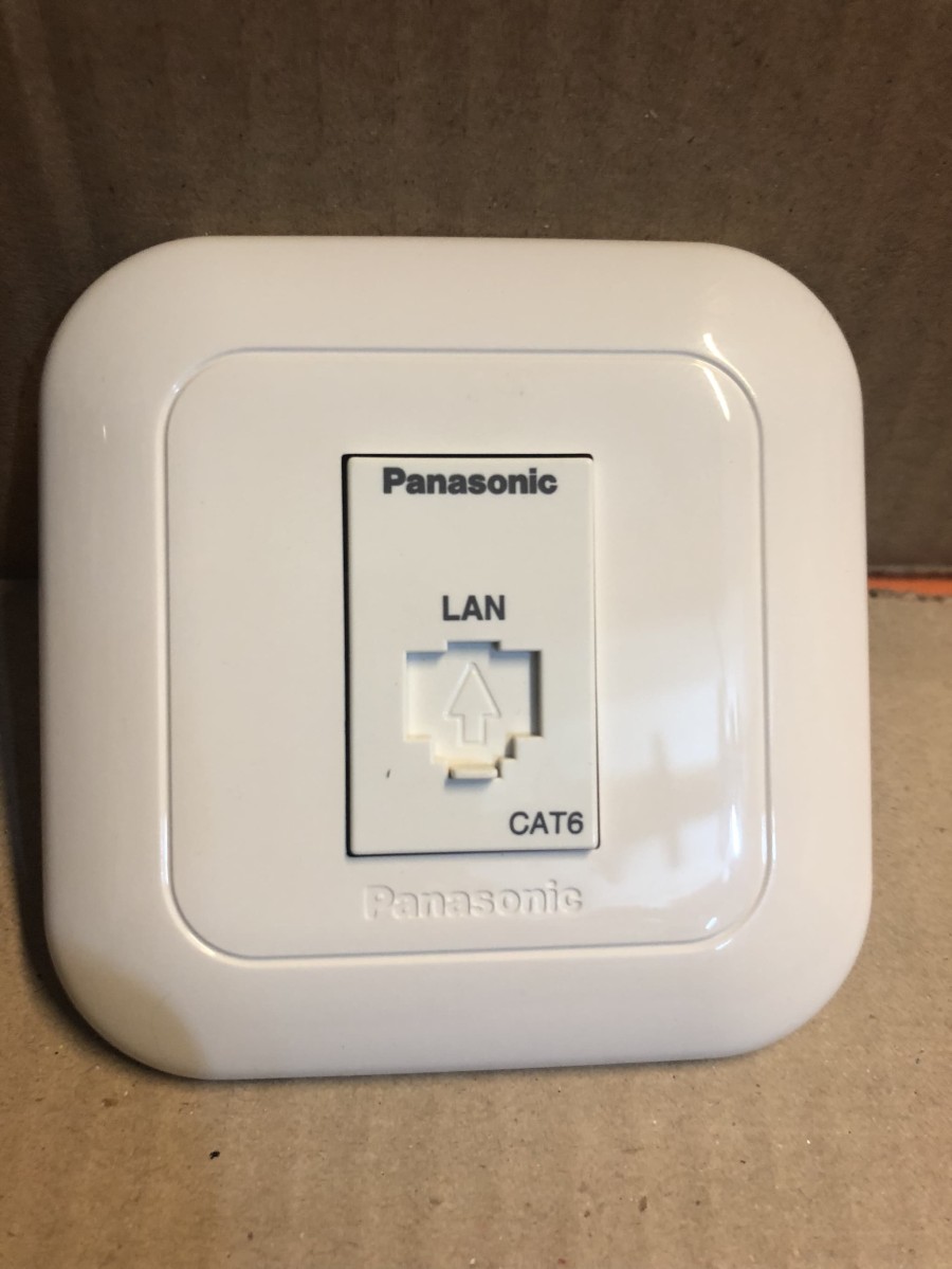 Panasonic stopkontak data Outlet data cat6 stop kontak lan cat 6 ...