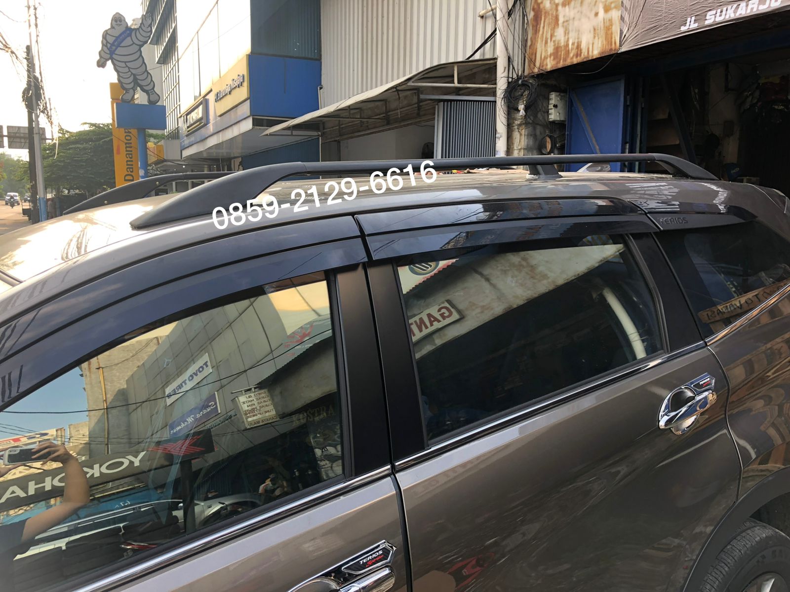 ROOF RAIL ROOFRAIL ATAS MOBIL UNIVERSAL XPANDER LIVINA NEW INNOVA ...