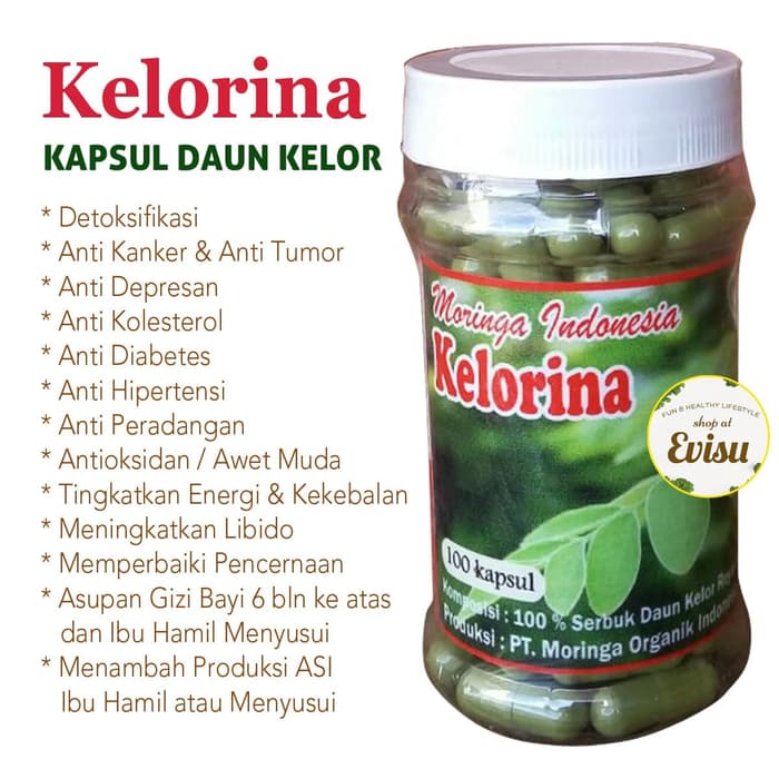 Kapsul Serbuk Daun Kelor Royal Moringa 100 Kapsul | Lazada Indonesia