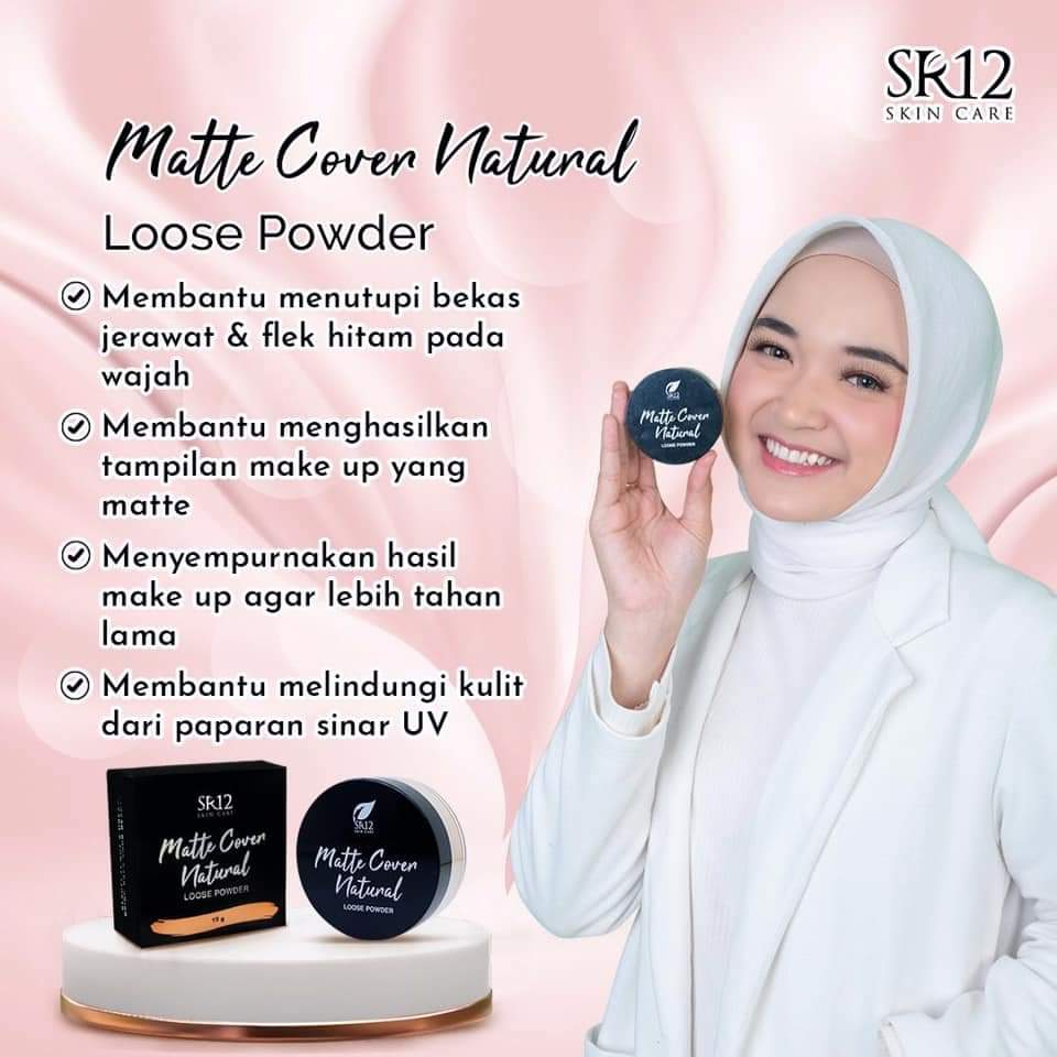 Bedak sultan SR12-Bedak sekaligus foundation ber SPF (bedak tabur dan ...