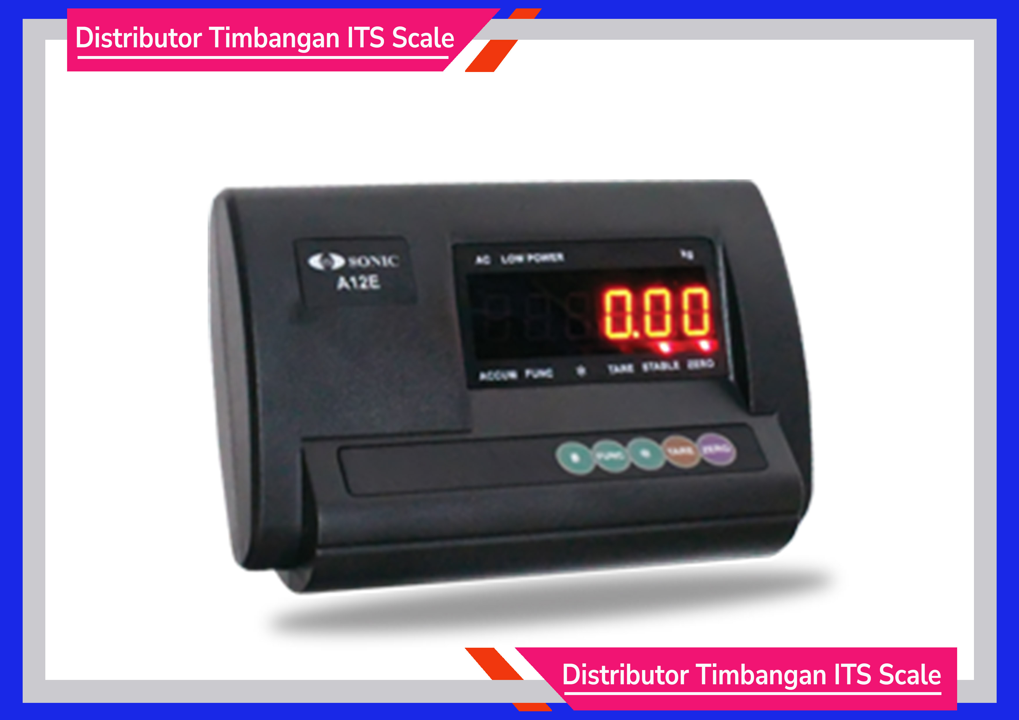 Indikator Timbangan Digital Sonic A12Ek | Lazada Indonesia