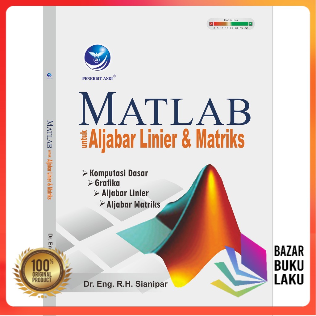 BUKU Matlab Untuk Aljabar Linier Dan Matriks | Lazada Indonesia