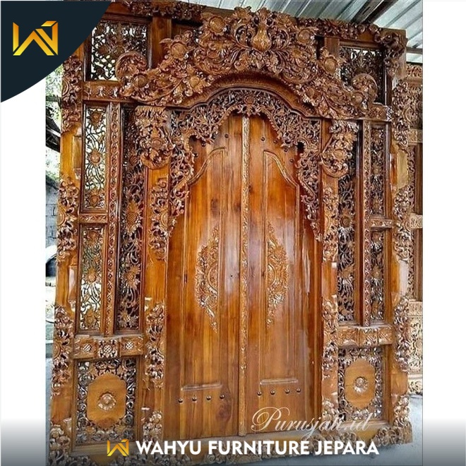 Pintu Gebyok Still Bali gebyok Bali Gebyok Jepara | Lazada Indonesia