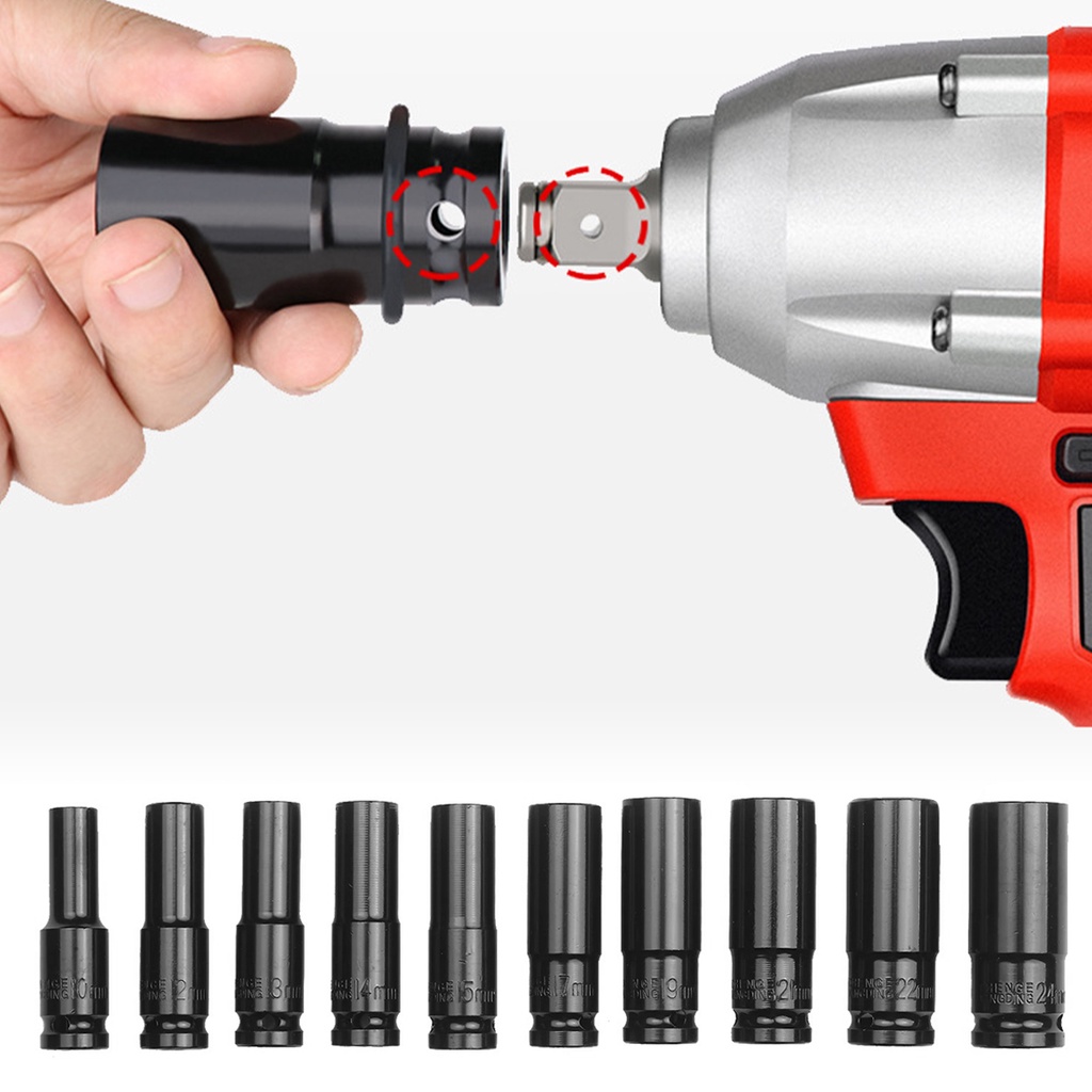 Socket Wrench Pas Socket Set 10pcs Tool Kit Set Impact Socket Wrench ...