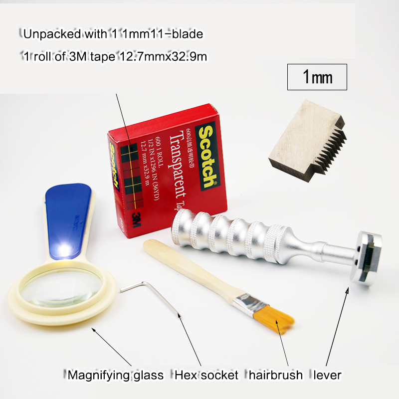 Cross-Cut Tester Kit QFH Adhesion Tester Cross Cuter Adhesion Test ...