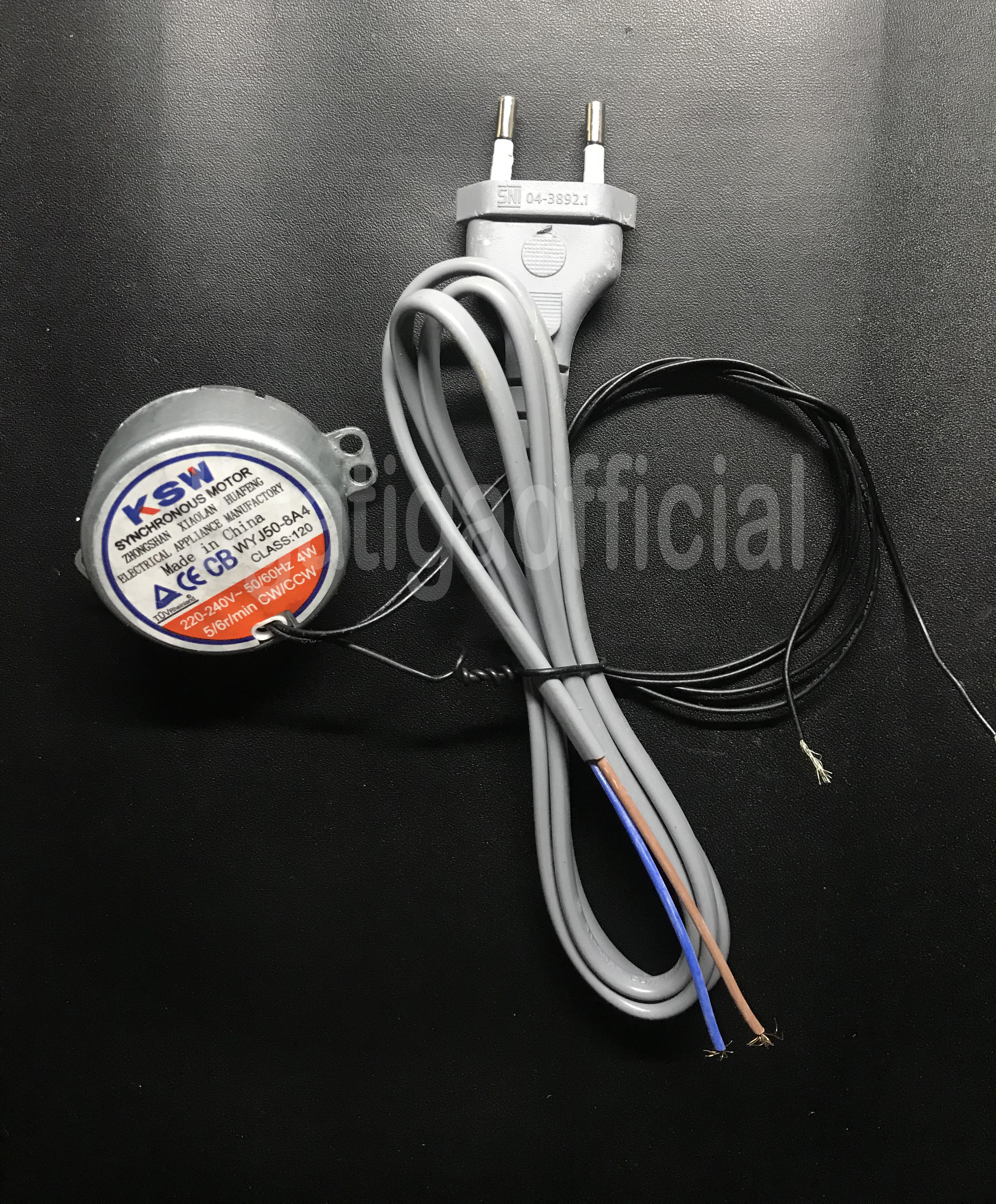 Synchronous Motor 5/6 RPM Motor Rotari Penggerak Cocok Untuk Merakit ...