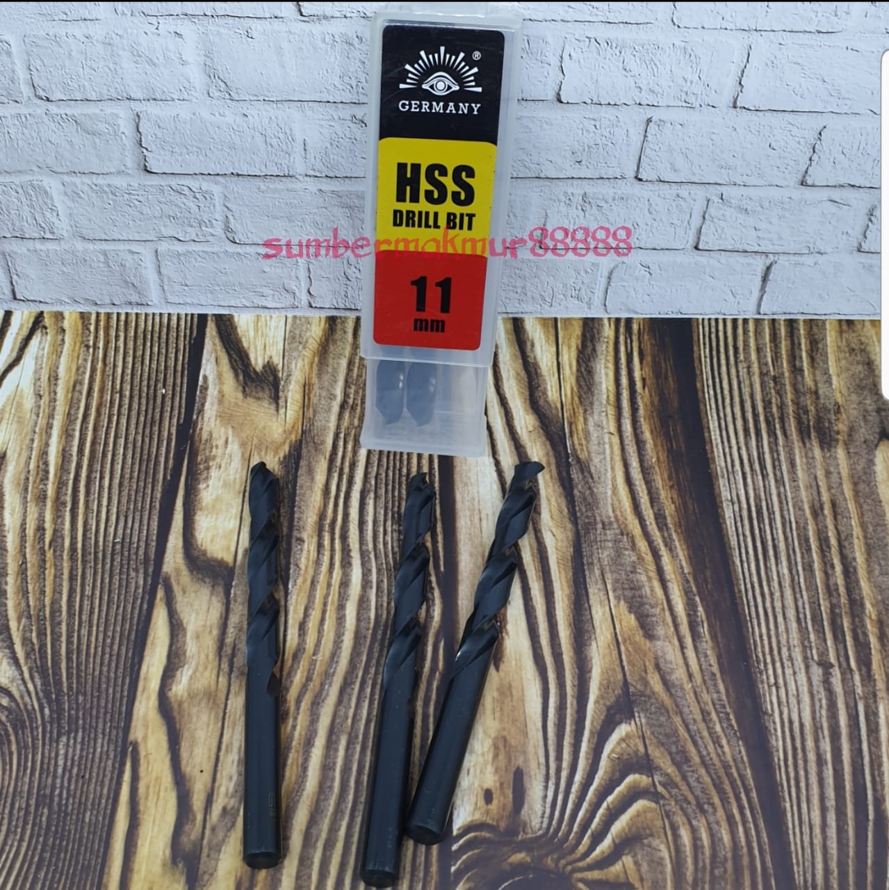 mata bor besi 11 mm merk tjap mata / mata bor besi / mata bor / mata ...
