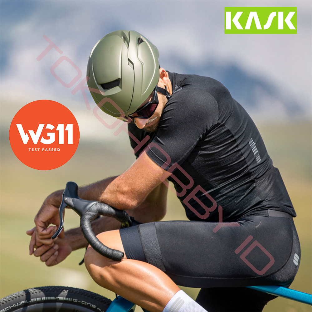 Helm Sepeda Roadbike Aero KASK WASABI WG11 Jade Matt Helmet | Lazada ...