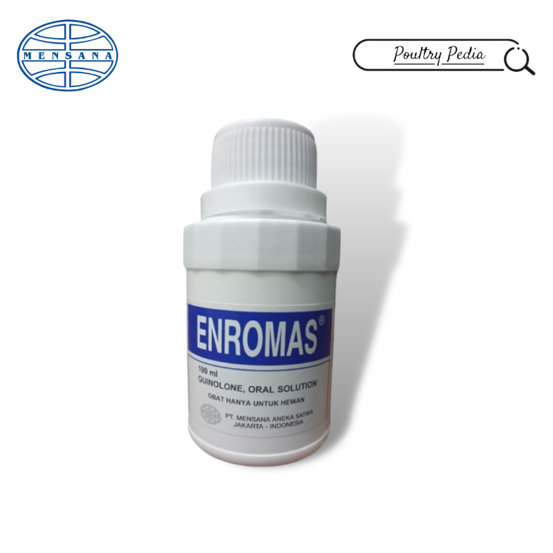 Enromas 100 ml Obat Ayam Diare CRD Snot Cholera Diare Pilek Mycoplasma ...