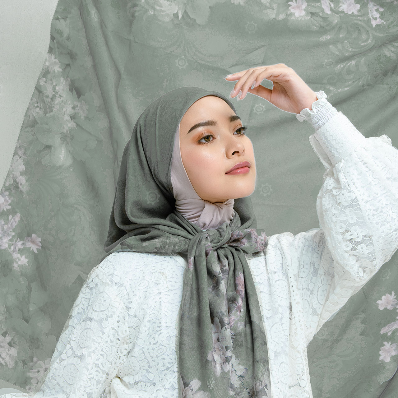 UC Signature | Rahyang Series | Hijab Print Naila Premium Voile ...