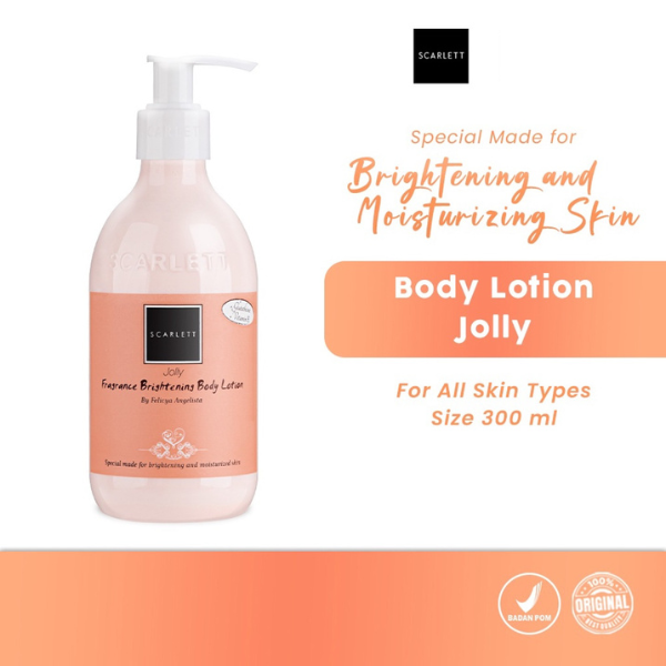 SCARLETT Whitening Body Lotion Series 300ml | Pelembap Tubuh | Lotion ...