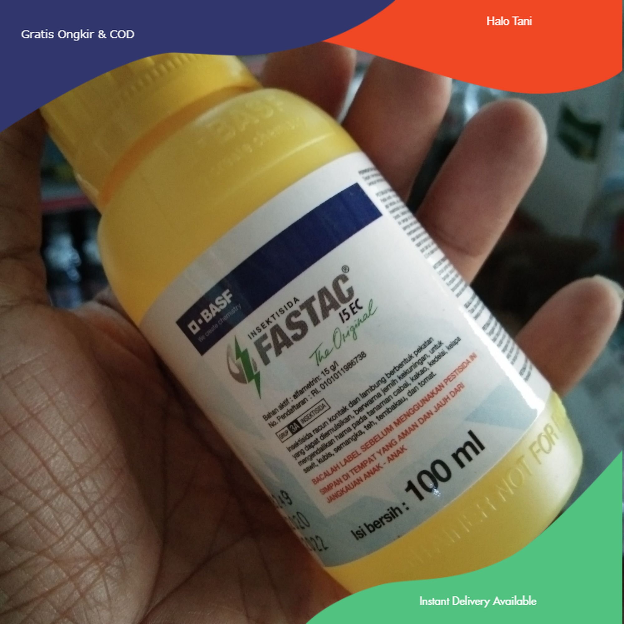 Insektisida Fastac 15 EC kemasan 100 ml | Lazada Indonesia