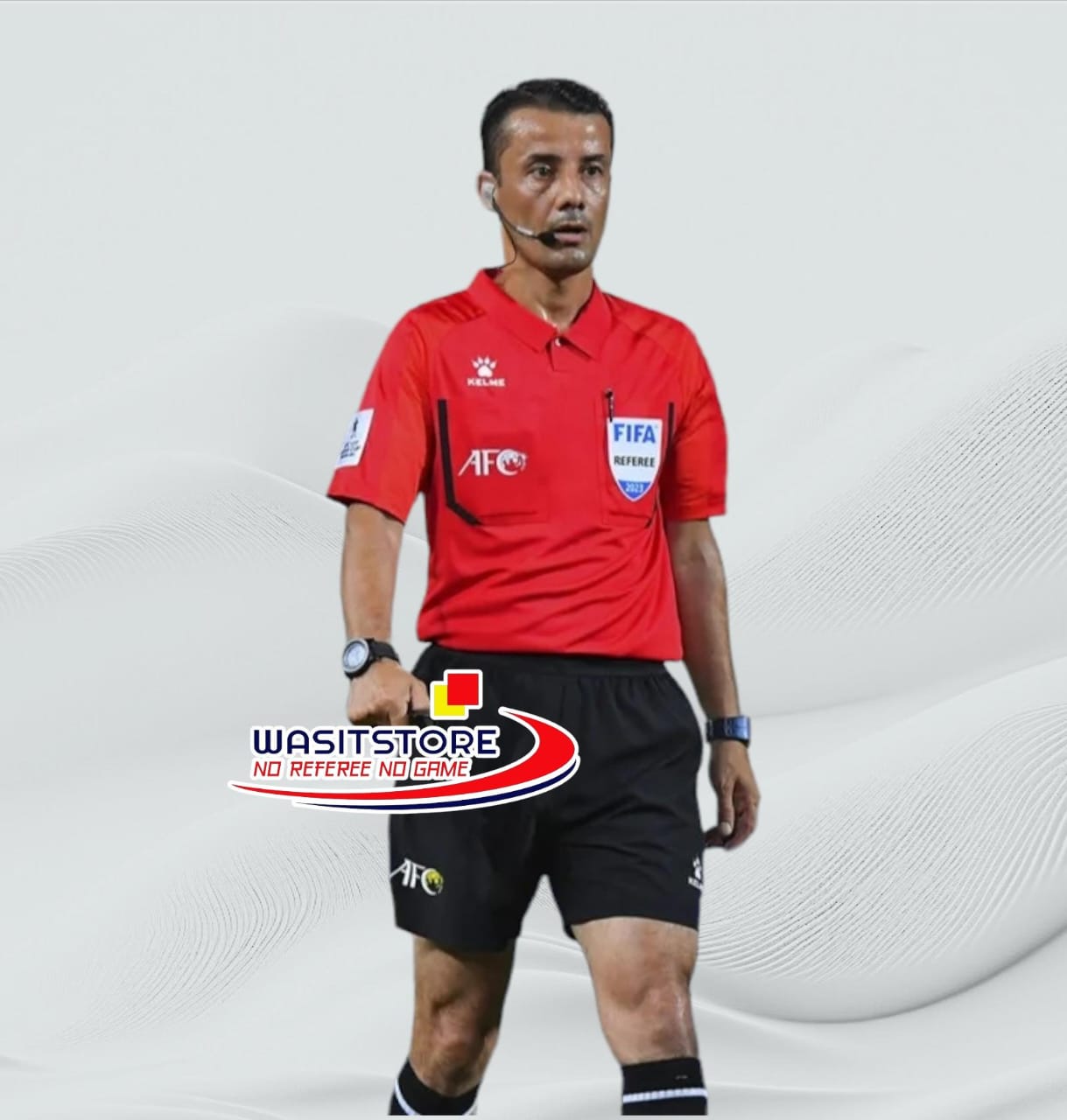 BAJU TUGAS WASIT AFC ASIAN CUP 2024 - (POLOS) | Lazada Indonesia