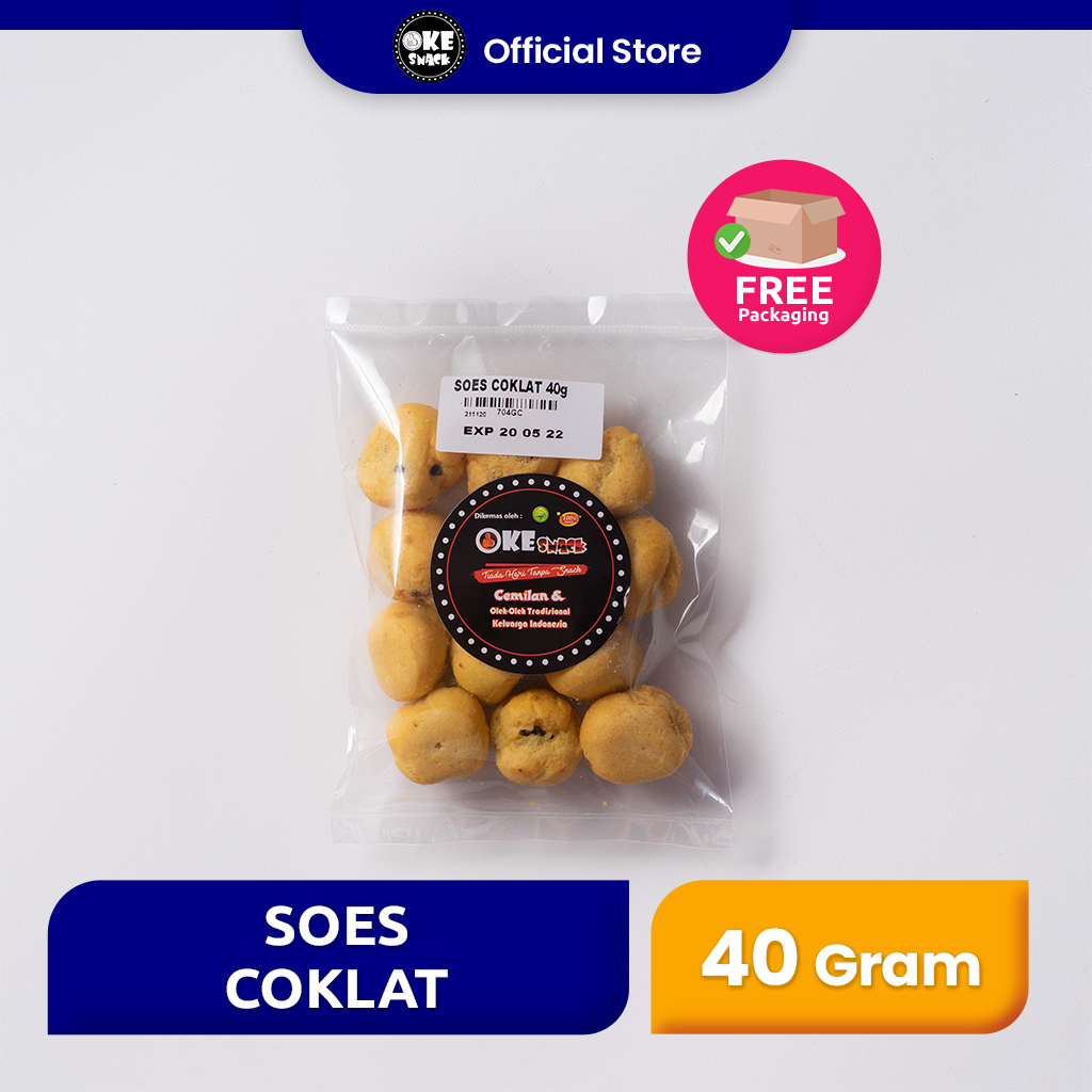 Oke Snack - Soes Coklat Mini | Lazada Indonesia