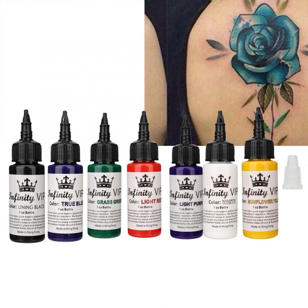 30ML Semi Permanent Natural Plant Tattoo Pigment Permanent Makeup ...