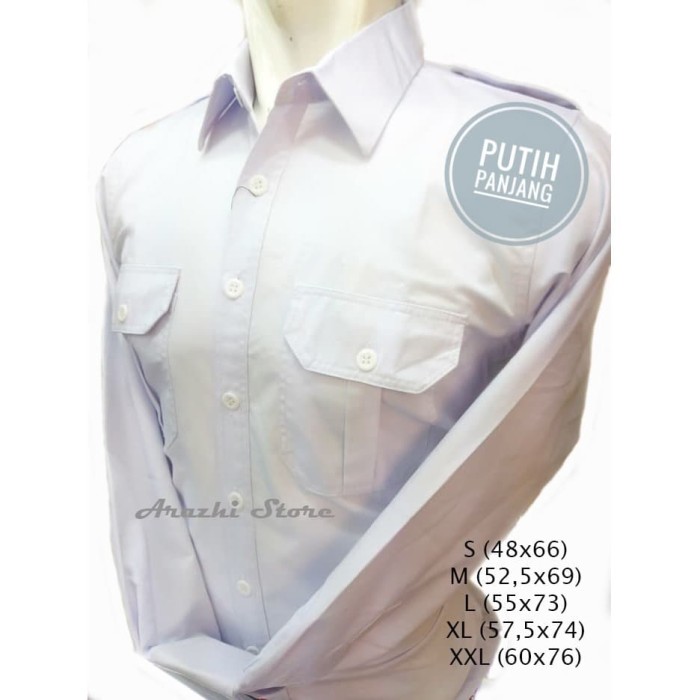 ( COD ) Seragam Putih PNS Kemeja Putih PDH Putih PDH PNS Baju PDL Baju PDL PNS - S Berkualitas ...
