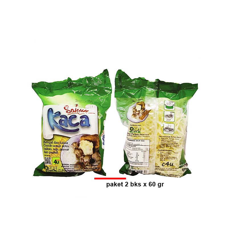 Sohun Kaca - Soun Jagung Praktis - PAKET 2 BKS | Lazada Indonesia