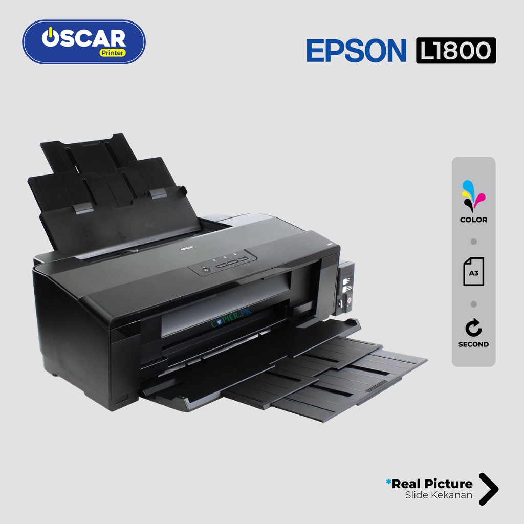 Printer Warna Epson L1800 A3+ Free Tinta Baru - Nozzle Full - Second ...