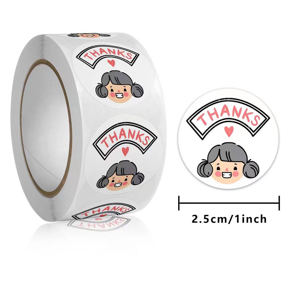 Sticker Thank You Stiker Label Lucu Aesthetic 500pcs | Lazada Indonesia