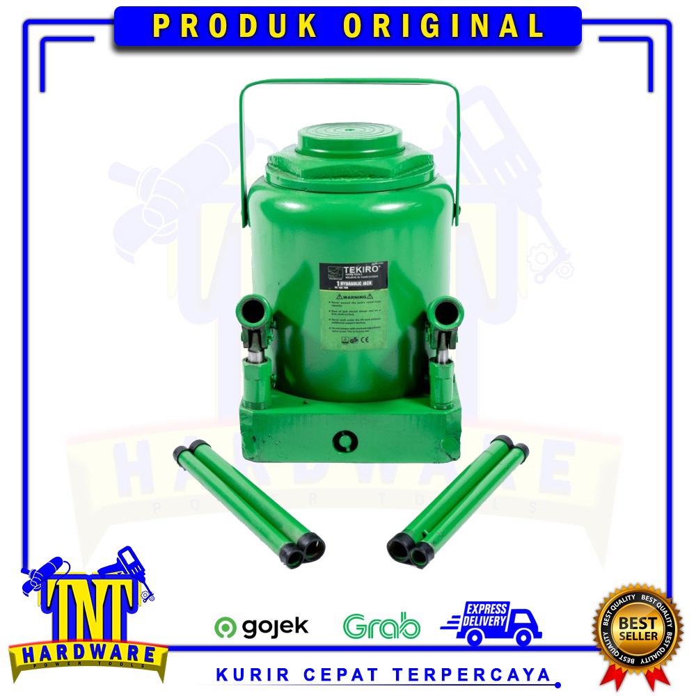 TEKIRO DONGKRAK BOTOL 100 TON / HYDRAULIC BOTTLE JACK 100 TON TEKIRO ...