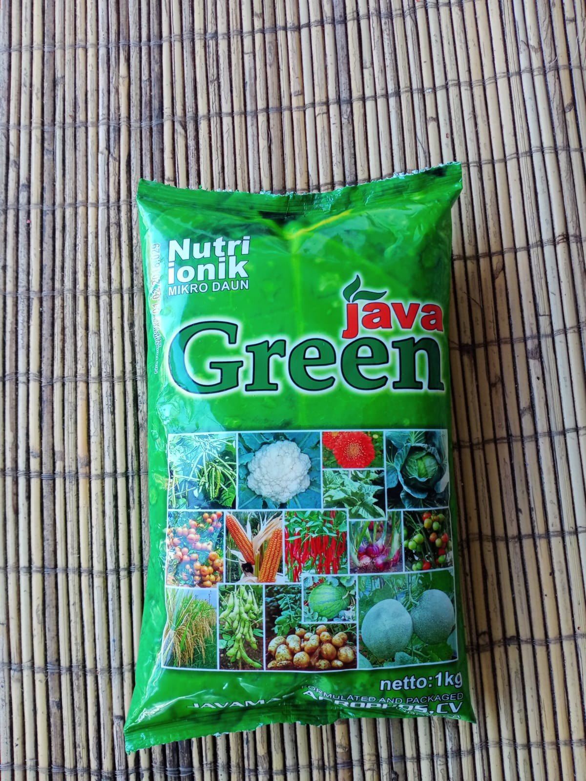 Pupuk MIKRO DAUN Nutri Ionik JAVA GREEN 1kg | Lazada Indonesia