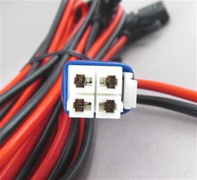 Kabel DC Rig SSB Icom IC-718 4 Pin IC718 IC-7000 IC-7300 Vertex VX1700 ...