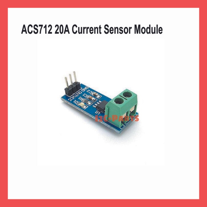 ACS712 20A Range Hall Effect Current Sensor Arus ACS 712 Module ...