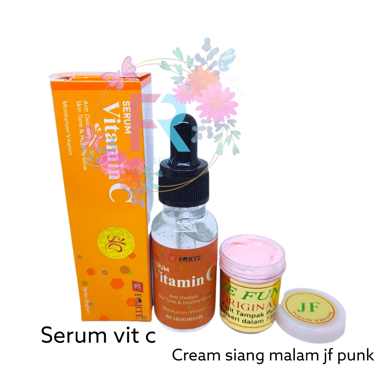 Cream JF Funk flus Serum Vitamin C Orange Original (Cream JF Funk-serum ...
