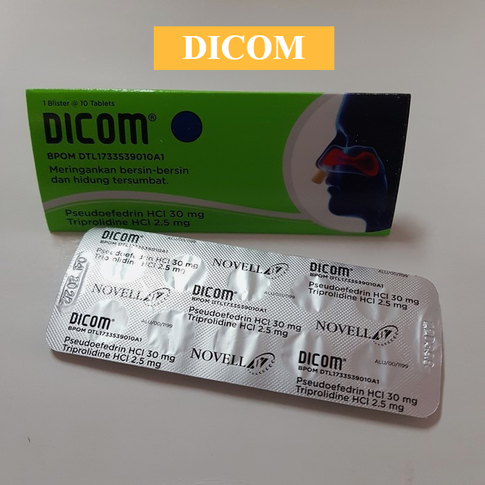 DICOM STRIP ISI 10 TABLET | Lazada Indonesia