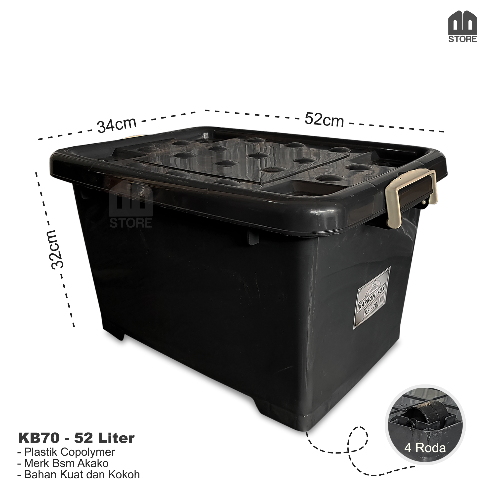 Container Box Jumbo kb 100 / cb 95 Liter Kotak Serbaguna Penyimpanan ...